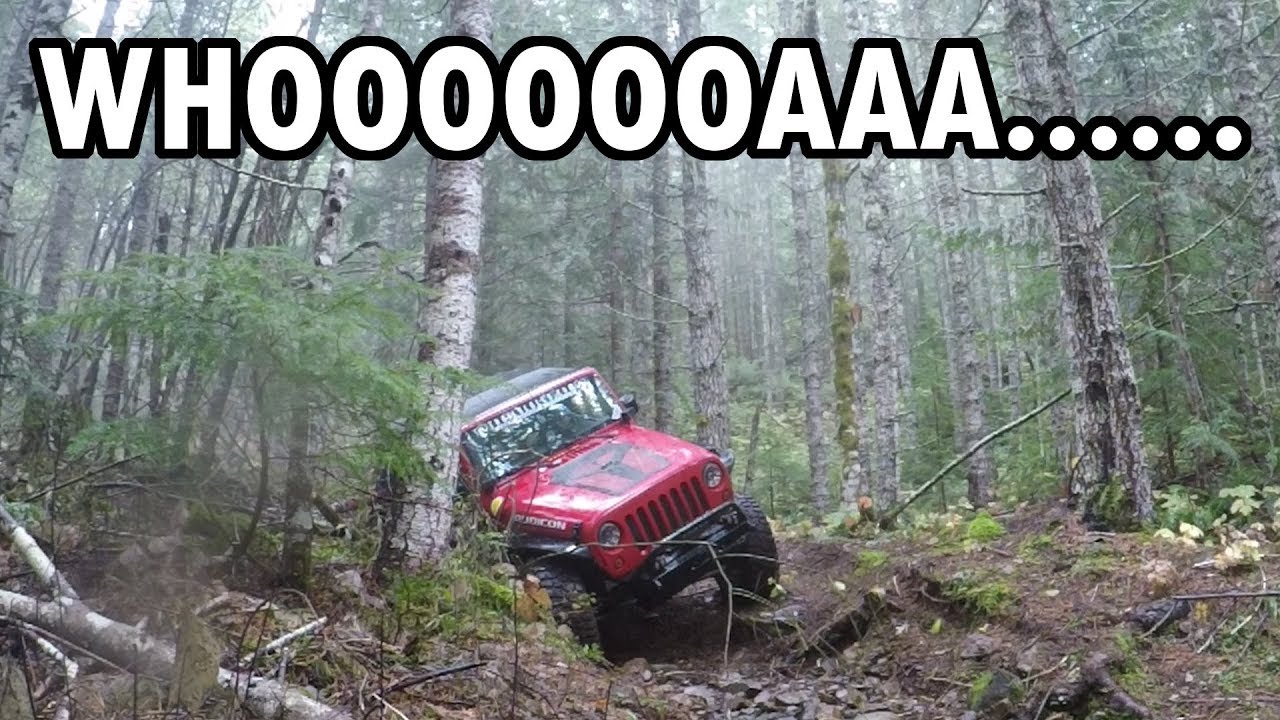 ALMOST rolled the Jeep into a TREE! | JEEP VLOG - YouTube