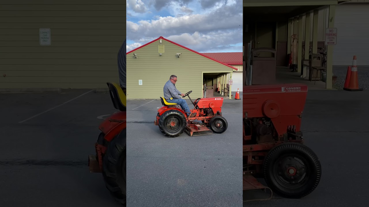 Economy tractor power king - YouTube