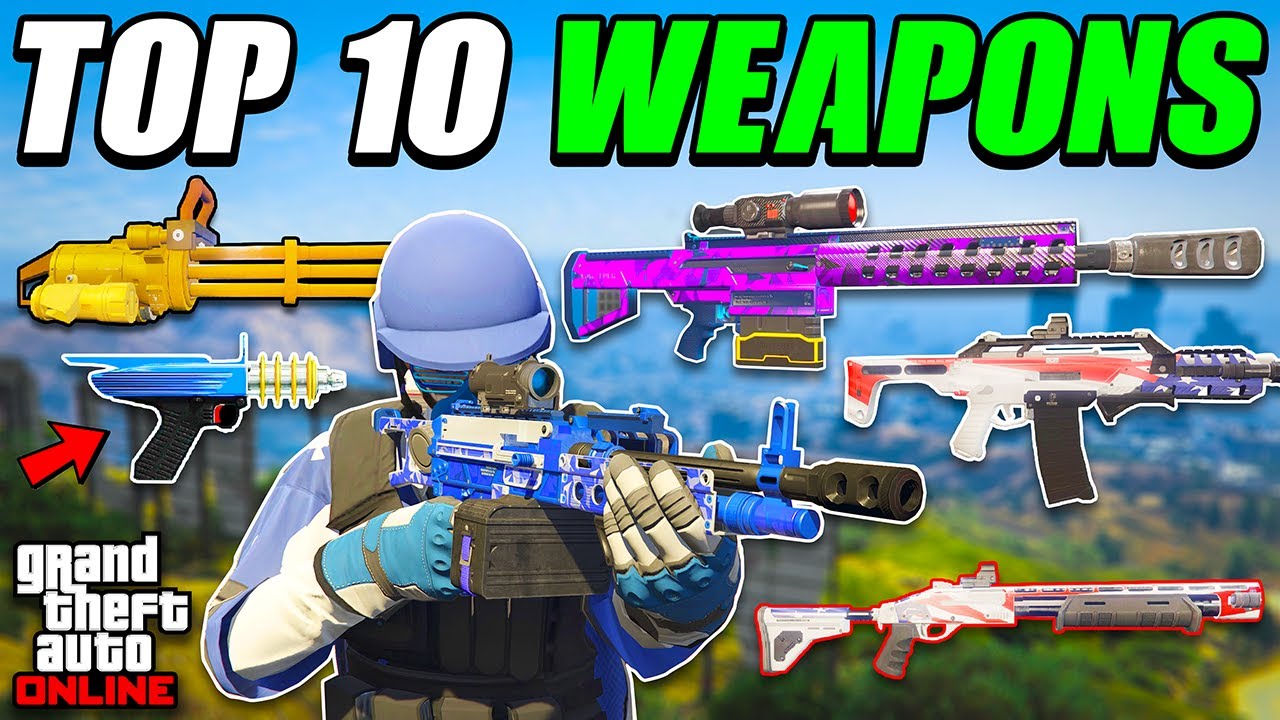 GTA 5 Online TOP 10 BEST Weapons & Attachments! (Weapon Guide 2026 ...