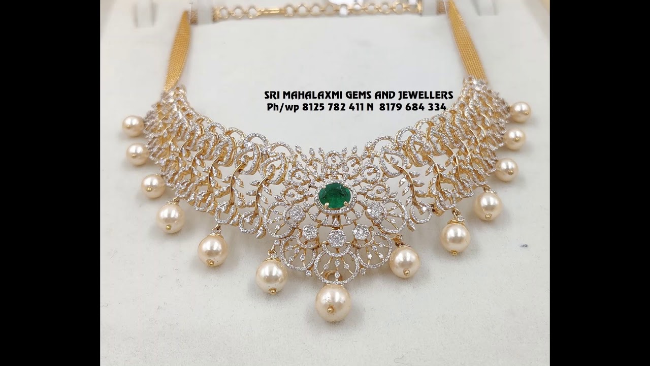 Single Diamond choker for so many different occasions. - YouTube