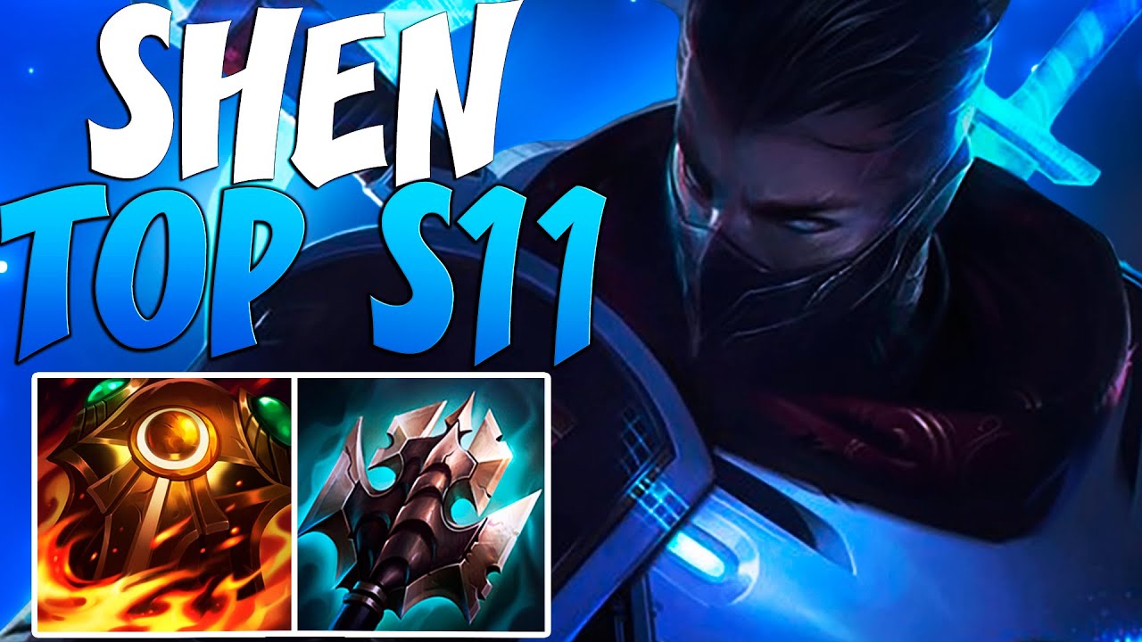 LA MEJOR BUILD DE SHEN PARA SUBIR ELO!!! RUNAS Y BULD!! SHEN TOP S11 ...
