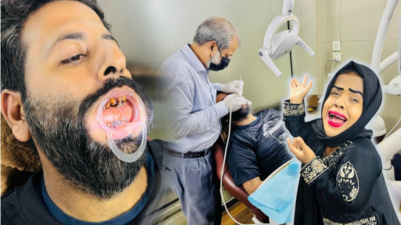 Finally Mere Husband ne Daanto ki Treatment Karwa di | Kabeer Teeth New Look | Sanobar Choti ...