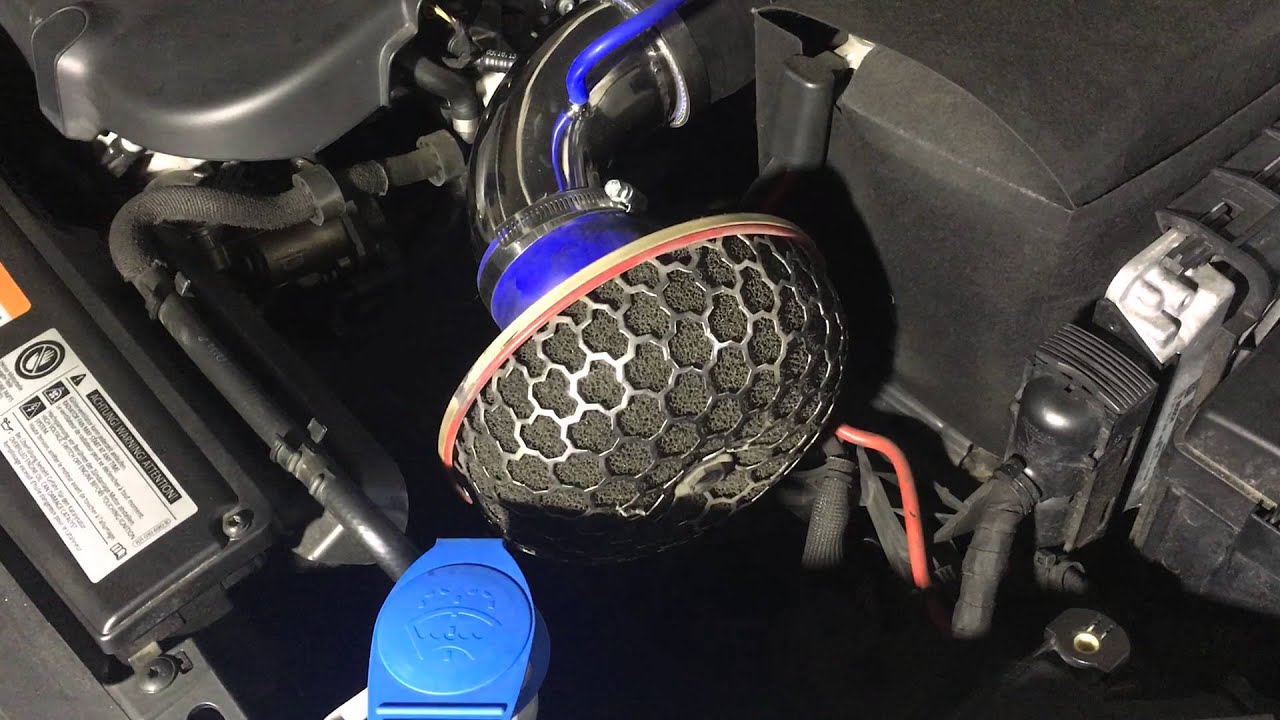 mk7 tdi - custom open air intake - hks - YouTube