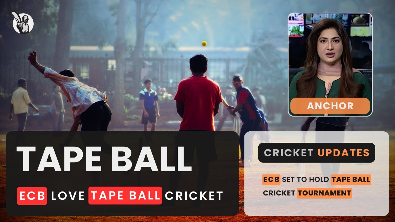 Ecb Set To Hold Tape Ball Cricket Tournament | Inspire by Pak Tape Ball ...