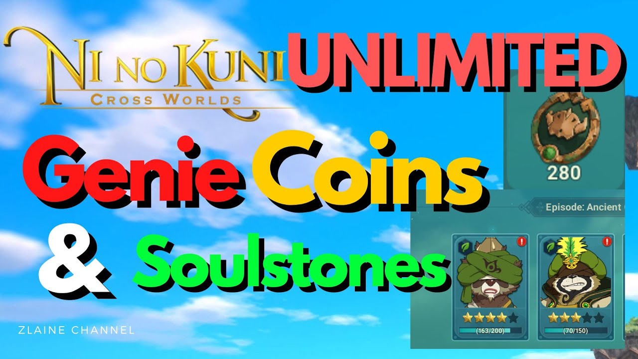 Unlimited Genie Coins and Soulstones Farming (Ni no Kuni Cross Worlds ...