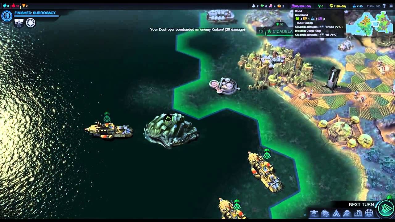 Sid Meier's Civilization: Beyond Earth - Master Control Gameplay ...