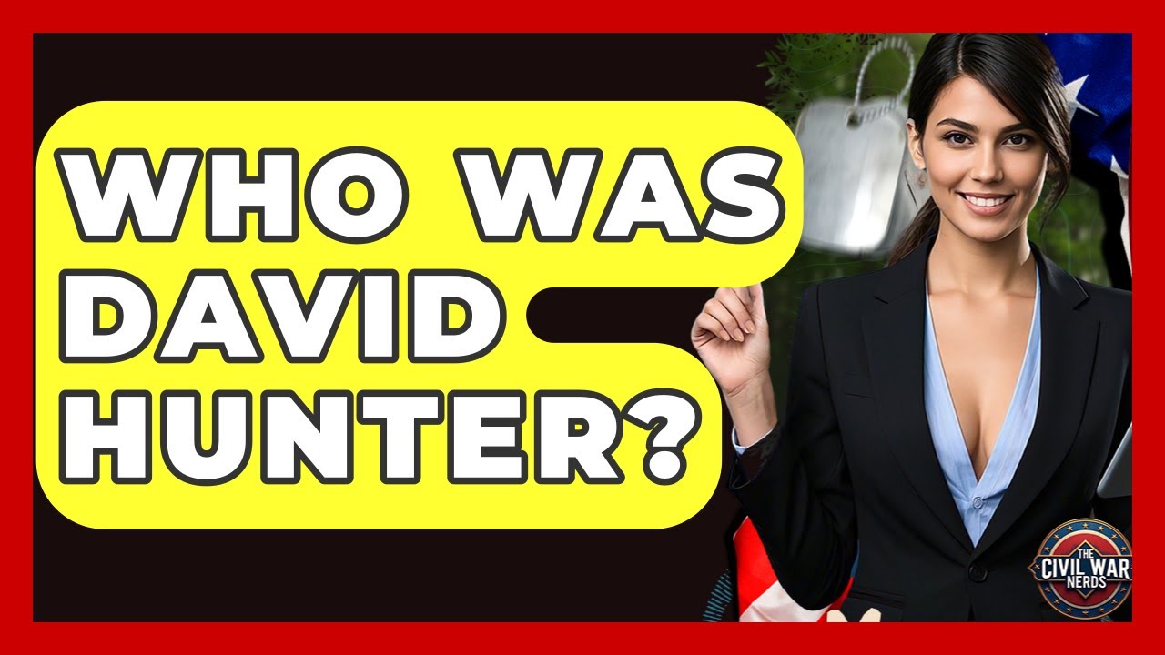 Who Was David Hunter? - The Civil War Nerds - YouTube