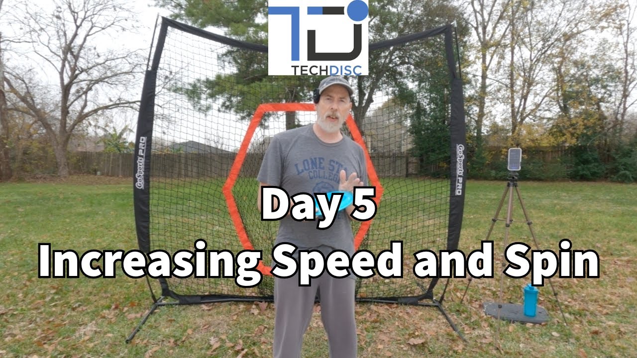 Tech Disc Week! Day 5 - Increasing Speed and Spin - YouTube