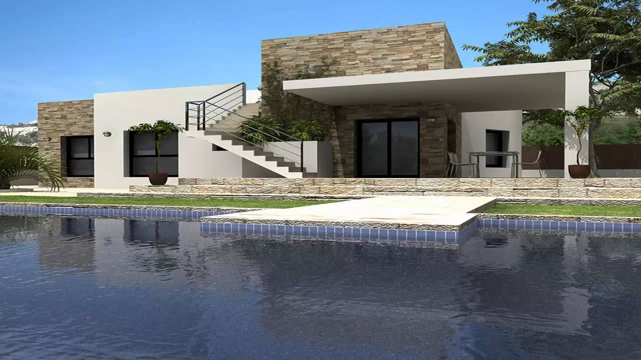 تصاميم واجهة فيلا Designs and interface Villa - YouTube