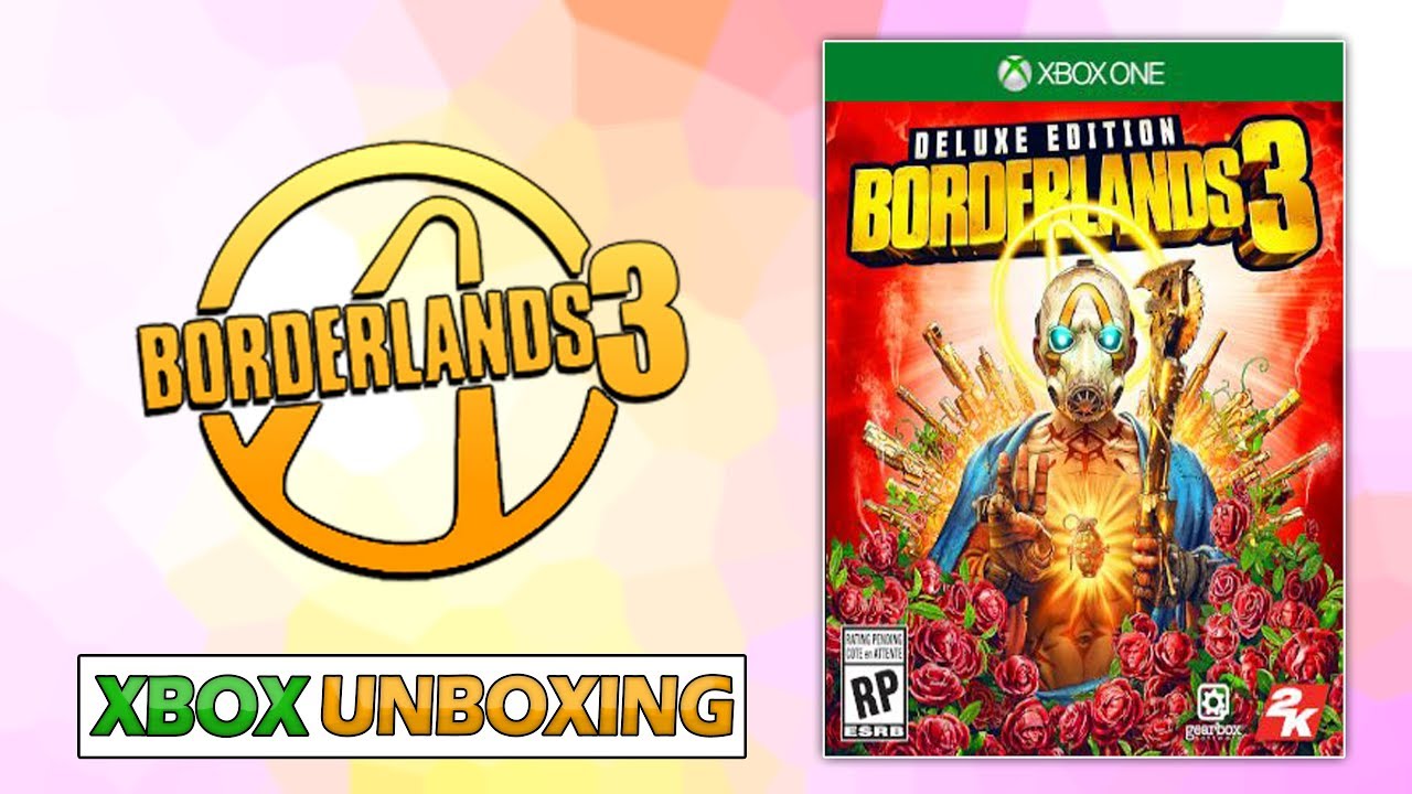 Borderlands 3 (Deluxe Edition) - Xbox One UNBOXING - YouTube