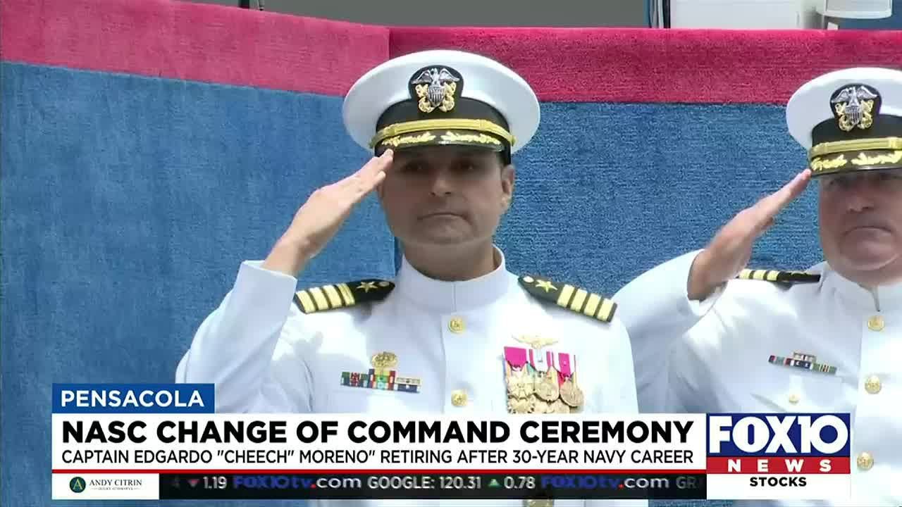 NASC Commanding Officer retires after 30-year Navy career - YouTube