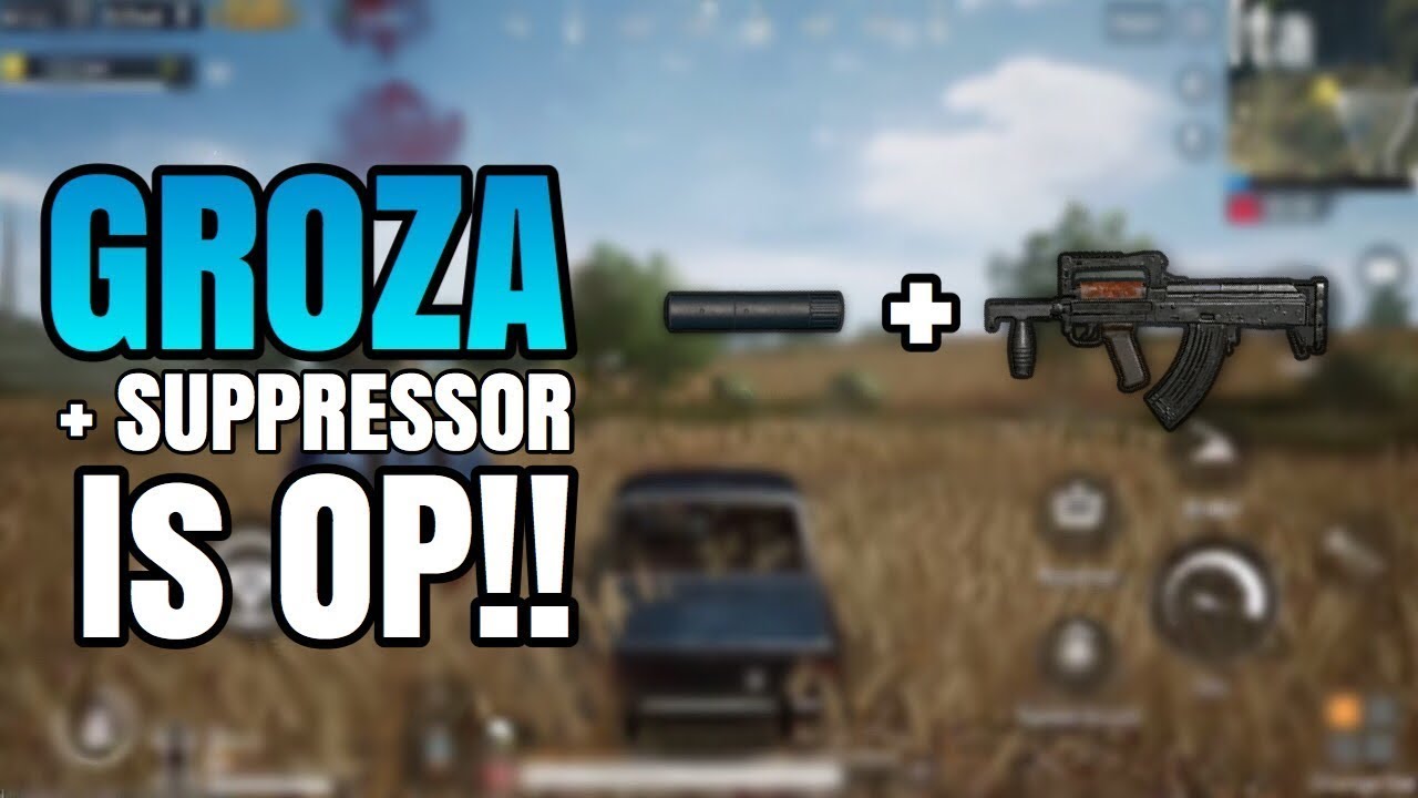 Groza With Suppressor 16 Kills || First Game Play || Don't Miss End ...