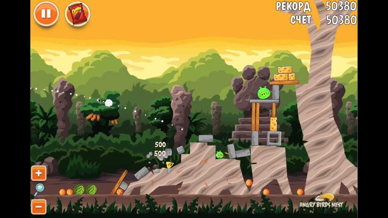 Angry Birds Cheetos 2 Level 1-2 (2013) - YouTube