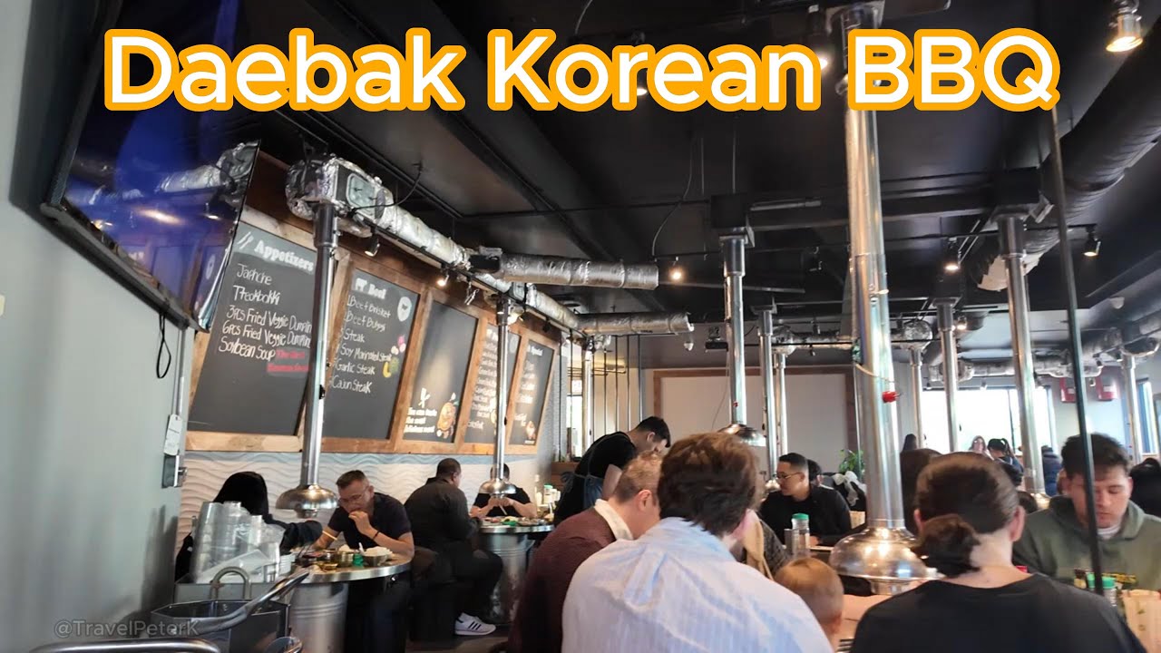 Daebak Korean BBQ in Chicago Chinatown - YouTube
