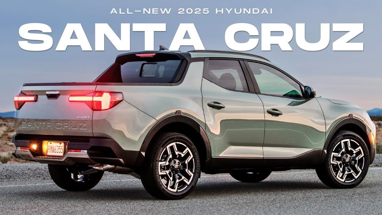 "2025 Hyundai Santa Cruz: The Ultimate Redesign Revealed!" - YouTube