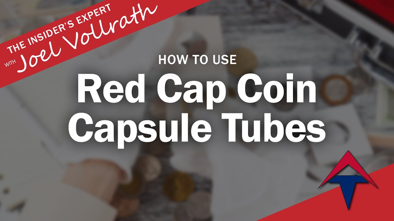 Red Cap Coin Capsule Tubes - YouTube