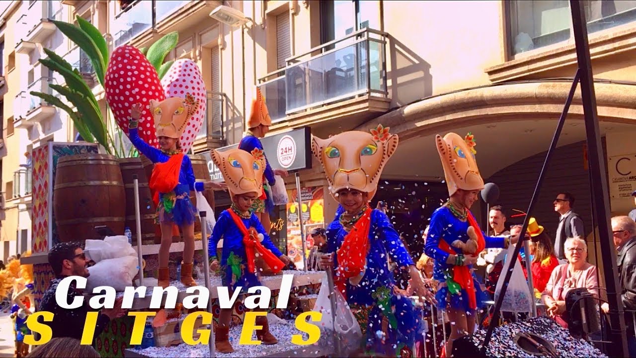 Carnaval de Sitges 2023 Rua Infantil | Kids Carnival in Barcelona Spain ...