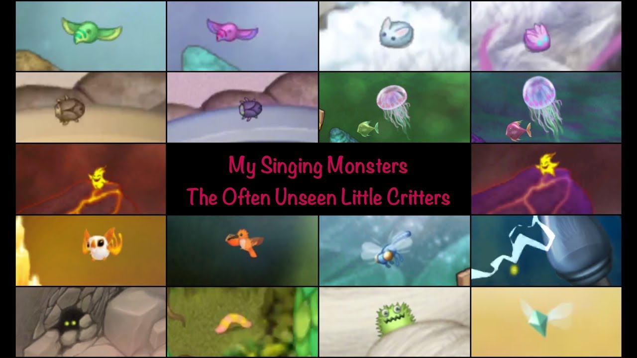 Have You Met All Of The LITTLE CRITTERS In My Singing Monsters Yet ...