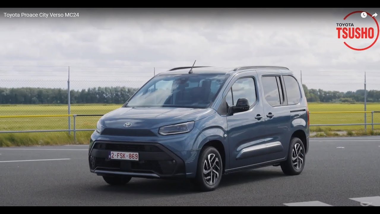 Toyota Proace City Verso MC24 - YouTube