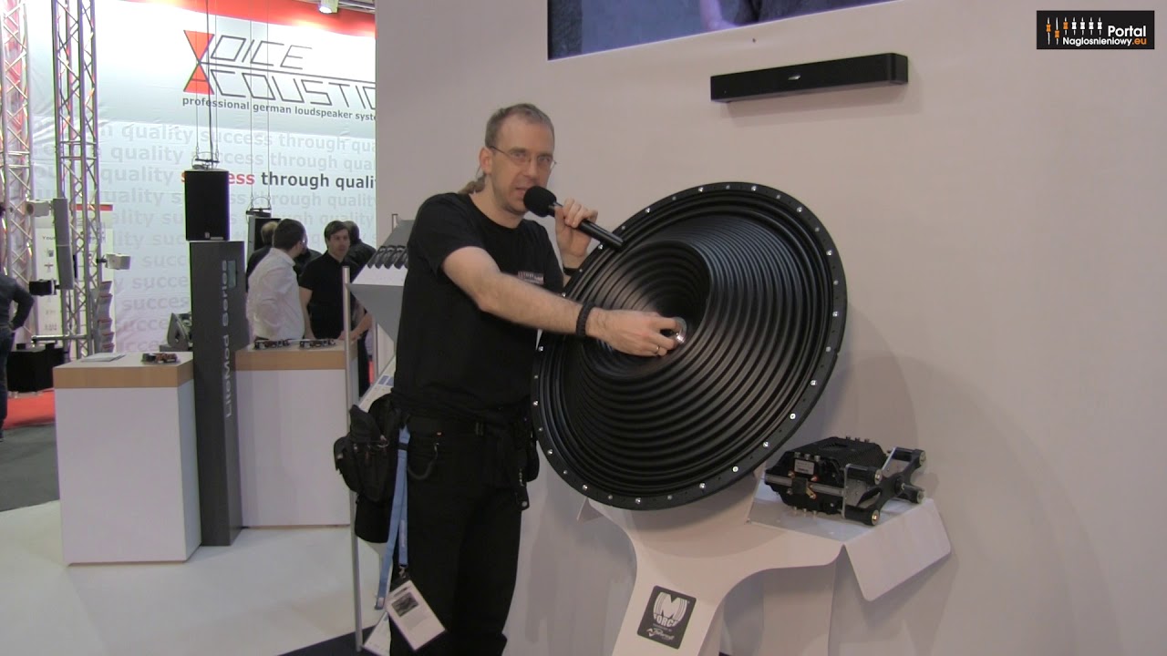 Powersoft M-FORCE 301P01 - rewolucyjny przetwornik subbasowy [Prolight+Sound 2018] - YouTube