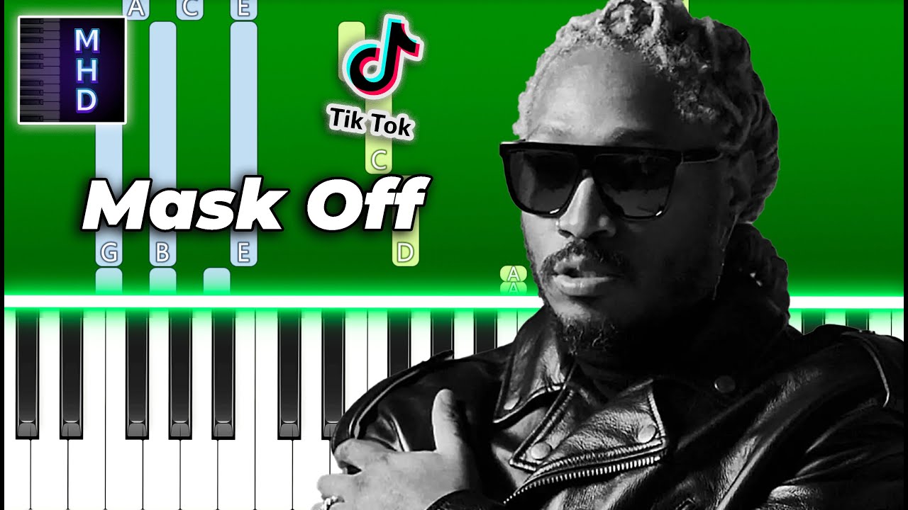 Future - Mask Off - Piano Tutorial - YouTube