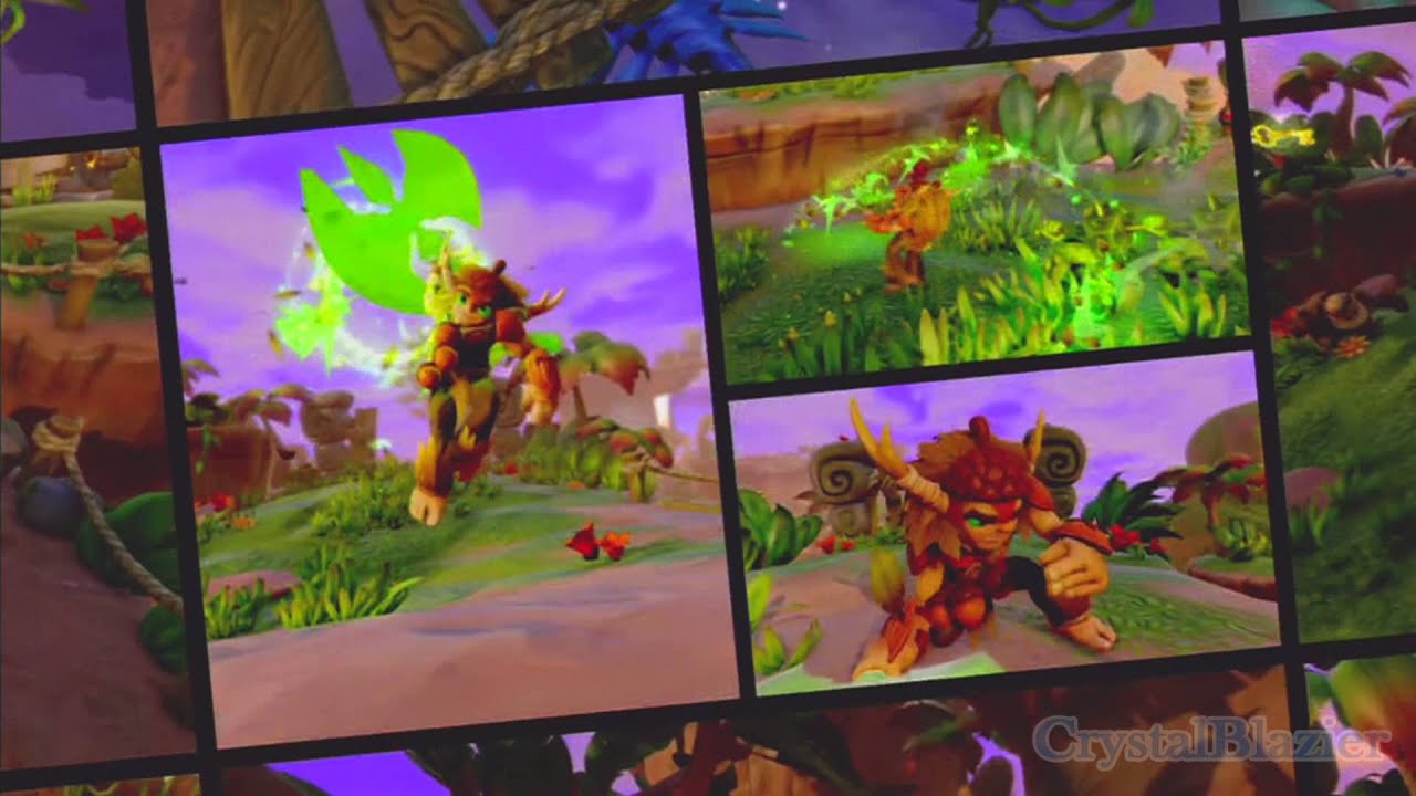 Skylanders: Trap Team - Bushwhack's Soul Gem Preview (Axe to the Max ...