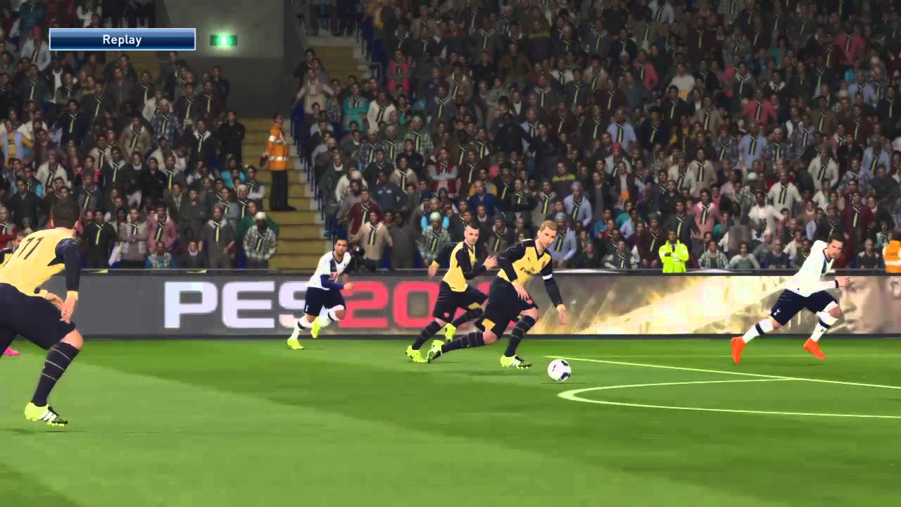 PES 2016 Arsenal vs Tottenham(PS4) - YouTube