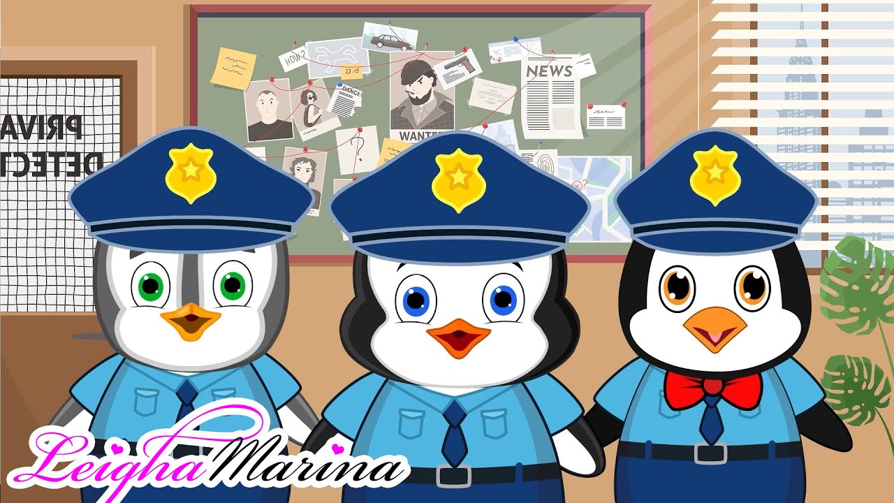 Police Officers - Nursery Rhyme for Children - Leigha Marina - YouTube