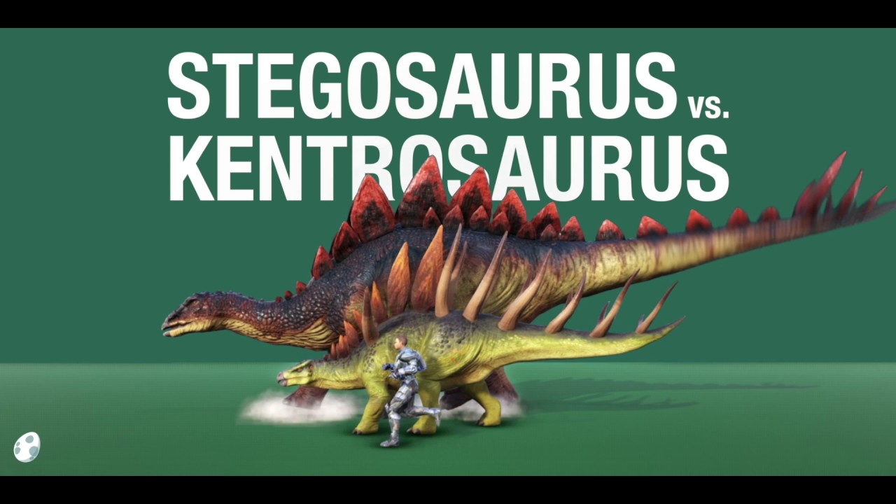 Kentrosaurus vs. Stegosaurus Size Comparison | Ark: Survival Evolved ...