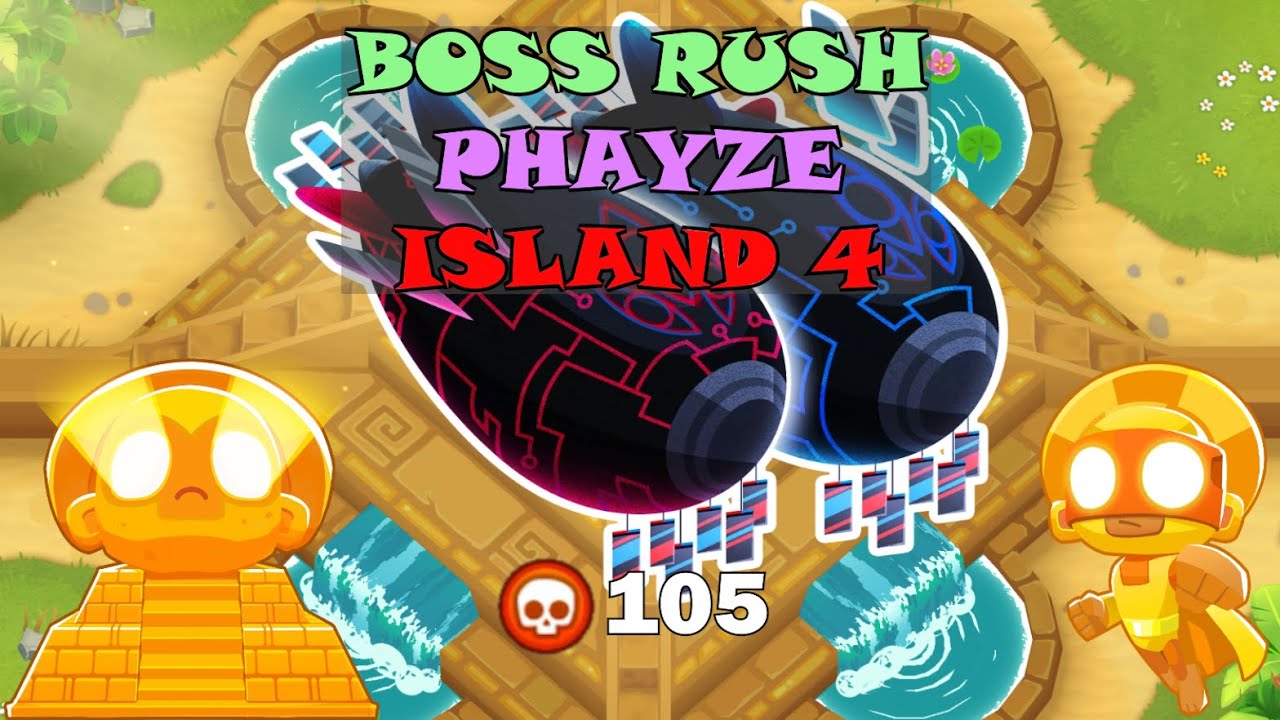 Boss Rush Map 4 | Pops 105 | BTD6 Boss Tutorial | PHAYZE | 2 january ...