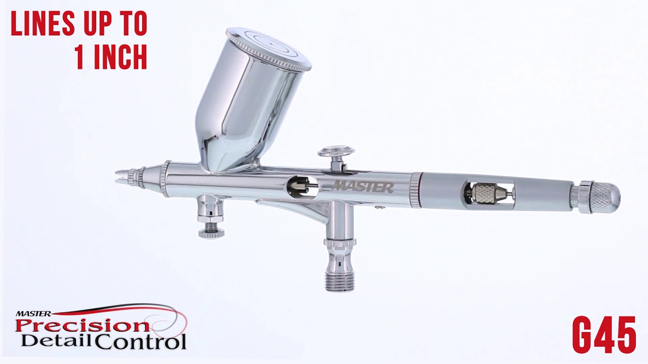 Master Airbrush Model G45 - YouTube