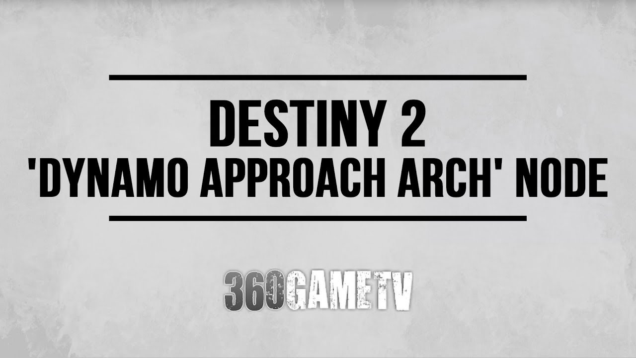 Destiny 2 Dynamo Approach Arch Node Location (Sleeper Simulant Node ...