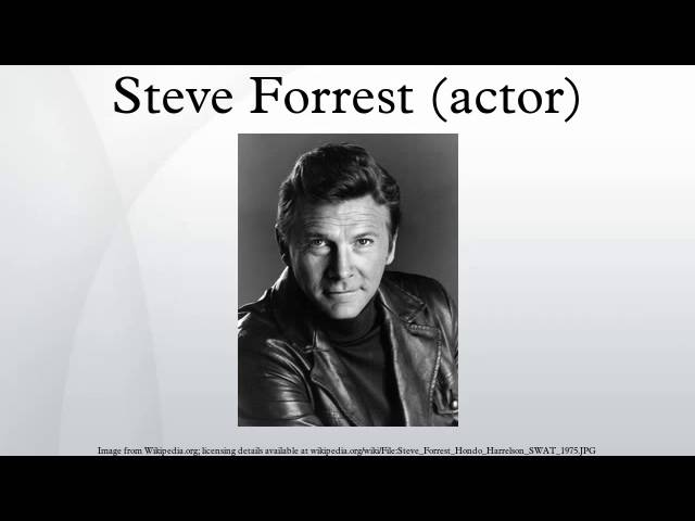 Actor Steve Forrest