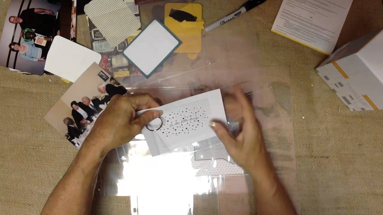 How to Create Acetate Templates for Project Life by Stampin' UP! - YouTube