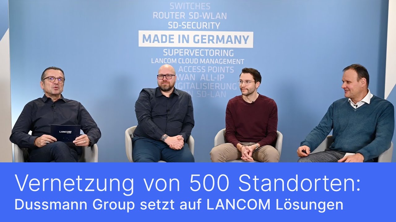 LANCOM Online Masterclass Standortvernetzung | Praxisbeispiel aus der ...