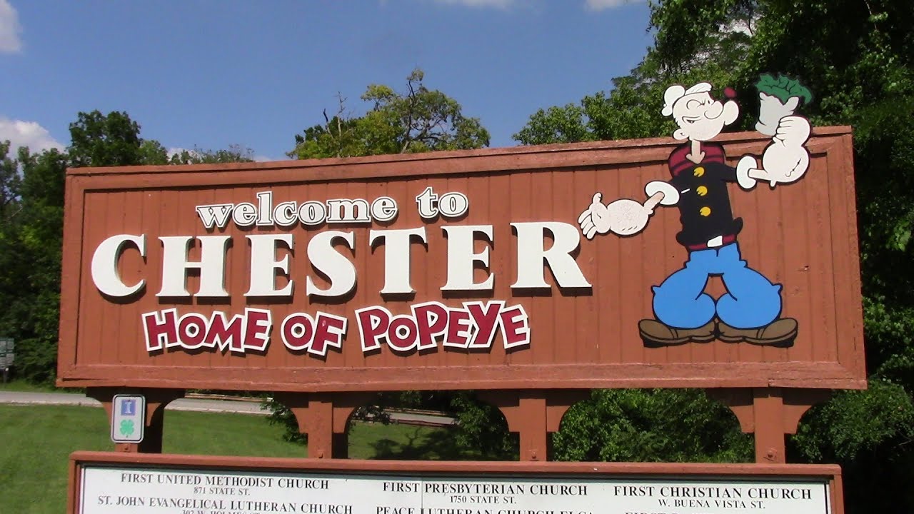 Birthplace of Popeye the Sailor - YouTube