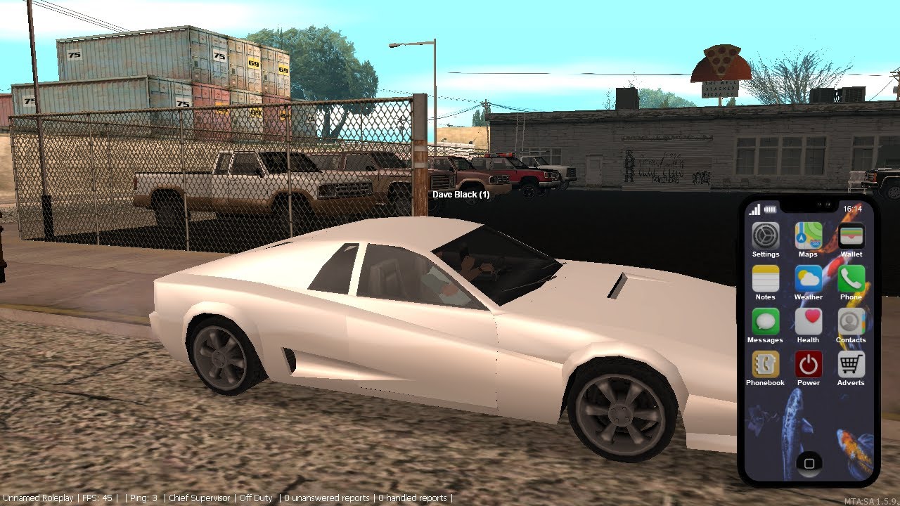 MTA:SA Smart Phone Update, Custom Wallpapers, Adverts App etc! - YouTube