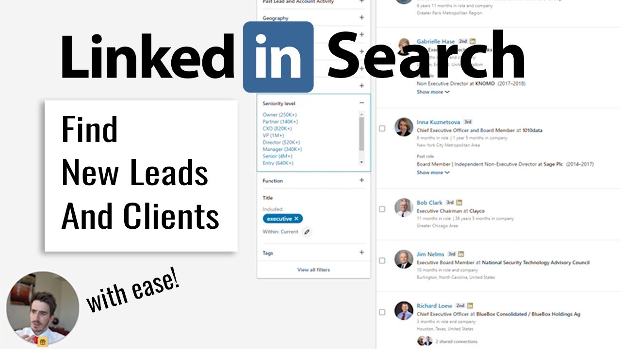 How to locate your target market on LinkedIn (simple guide) - YouTube