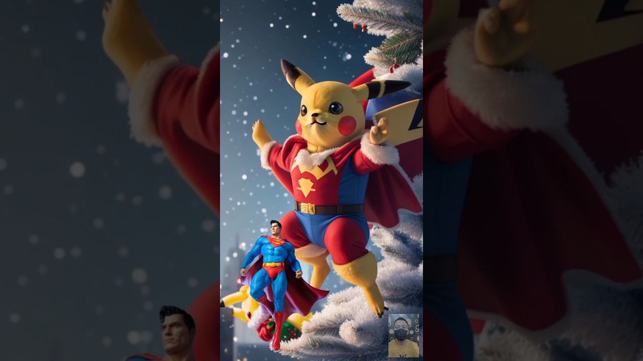 PIKACHU BUT SUPERMAN #superman #pikachu #marvel #avengers - YouTube