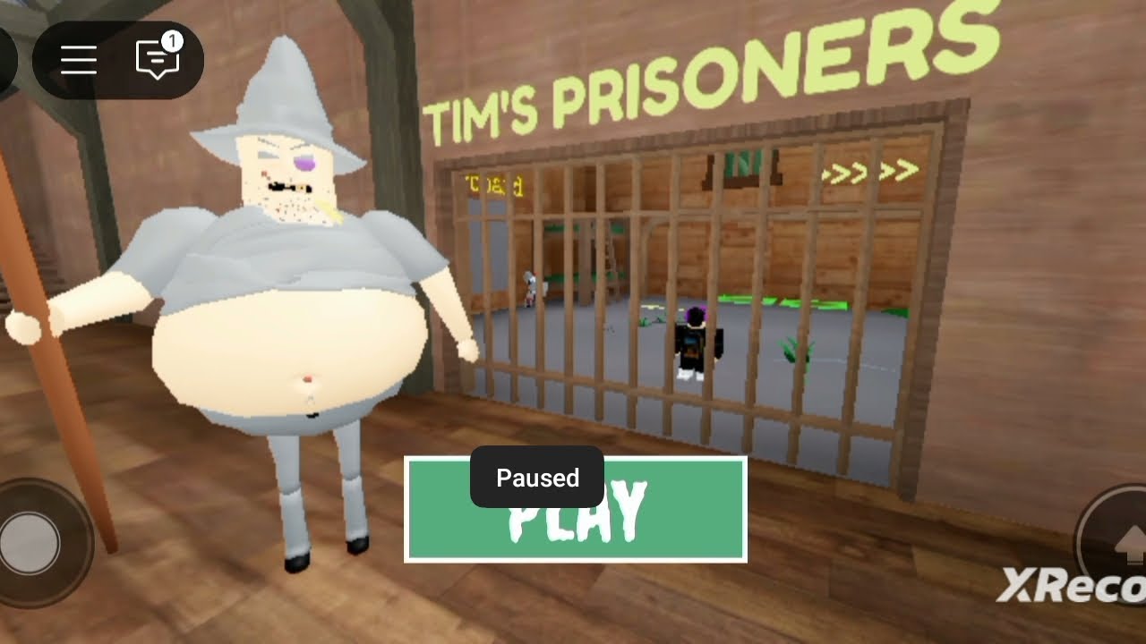 Escaping from Mr tim farm in Roblox - YouTube