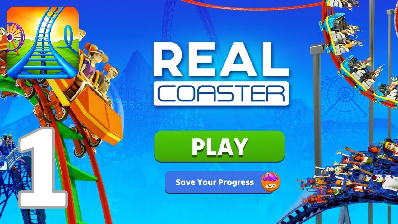 Real Coaster: Idle Game - Gameplay Walkthrough Part 1 - Build Ultimate ...