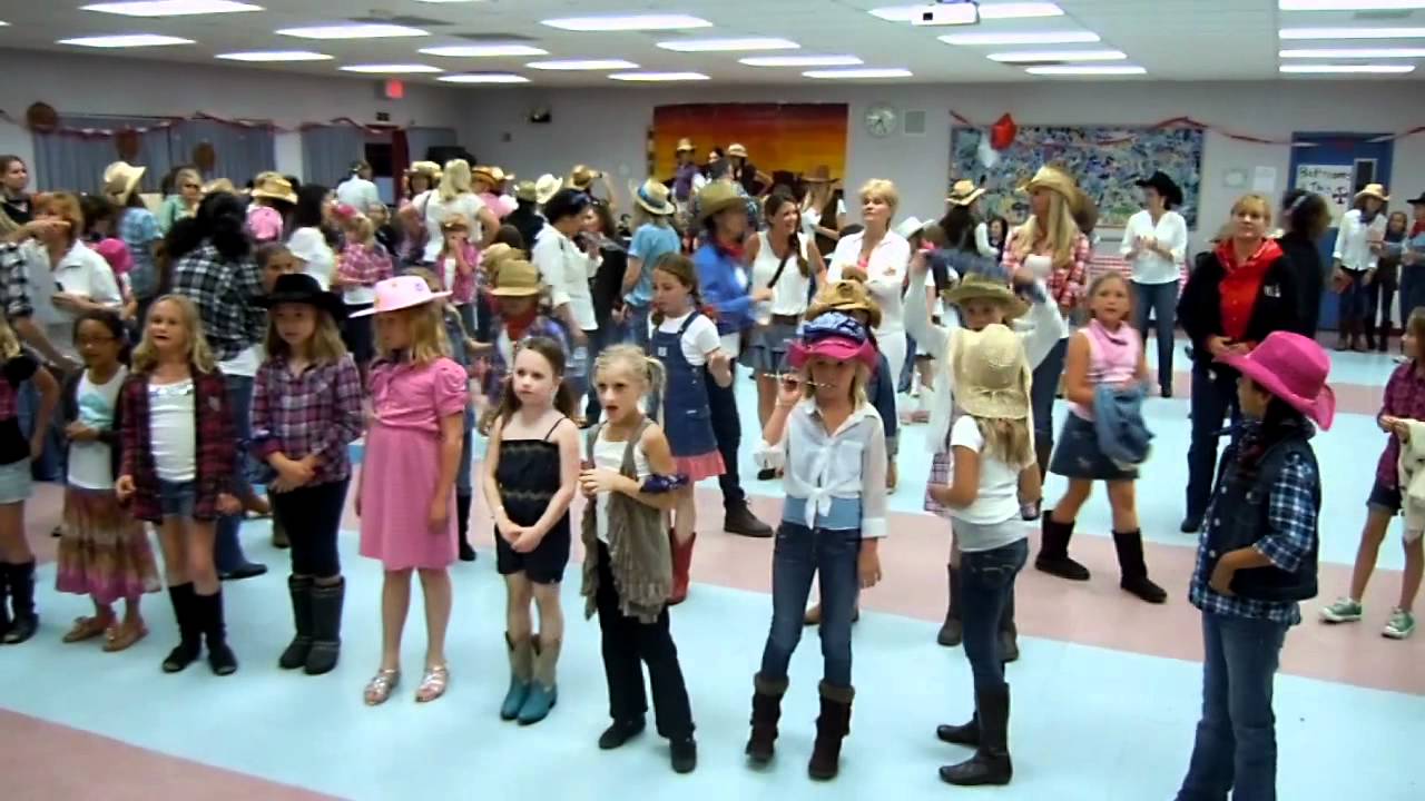Line Dance Instructor Eric Romero & The Girl Scouts of America - YouTube