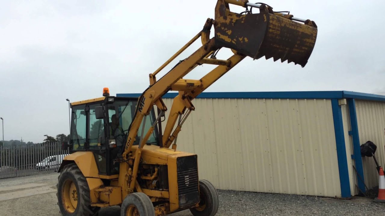 MASSEY FERGUSON MF50 SERIES T 2WD TRACTOR - YouTube