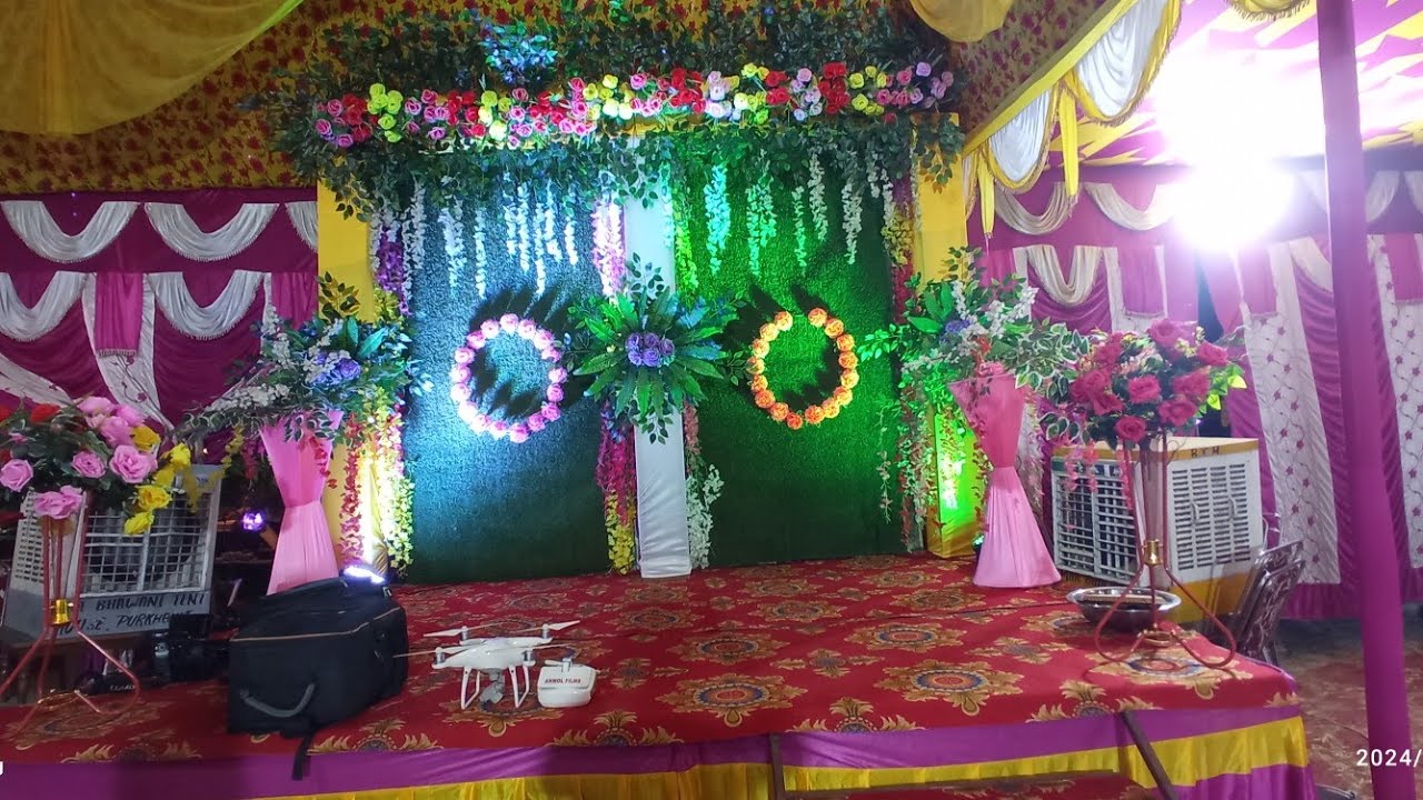 Village Wedding Pandal & light Decorations/Maa Bhawani Tent House ...