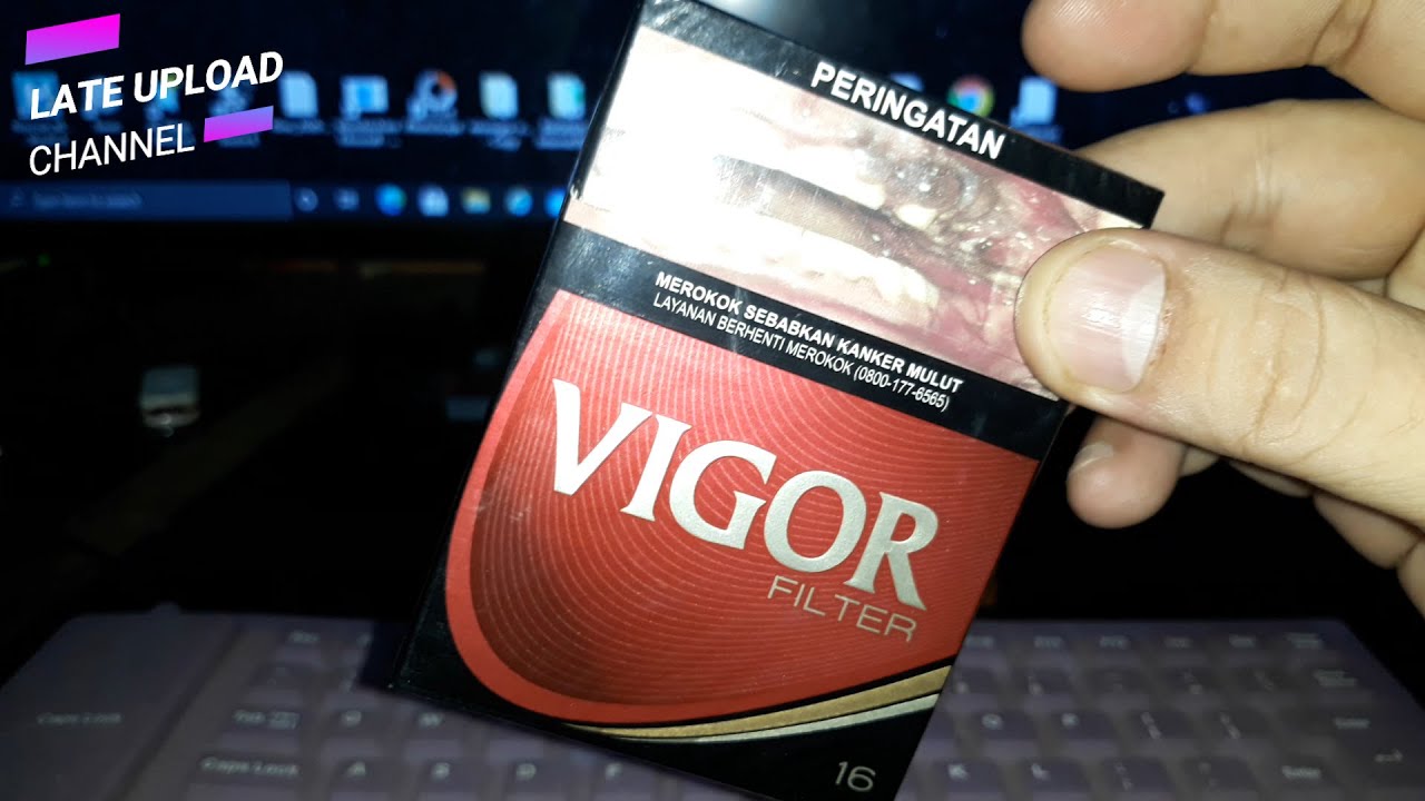 REVIEW : ROKOK VIGOR FILTER ISI 16 BATANG - YouTube