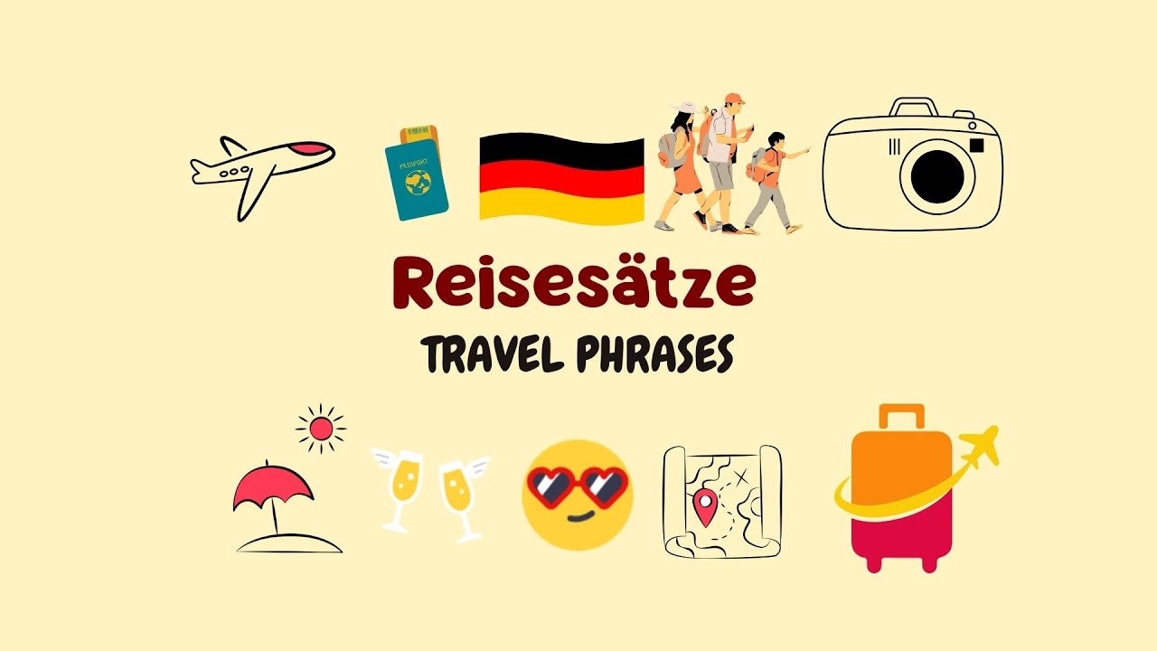Basic German for Travelers: Phrases to Make Your Journey Easier, A1 ...