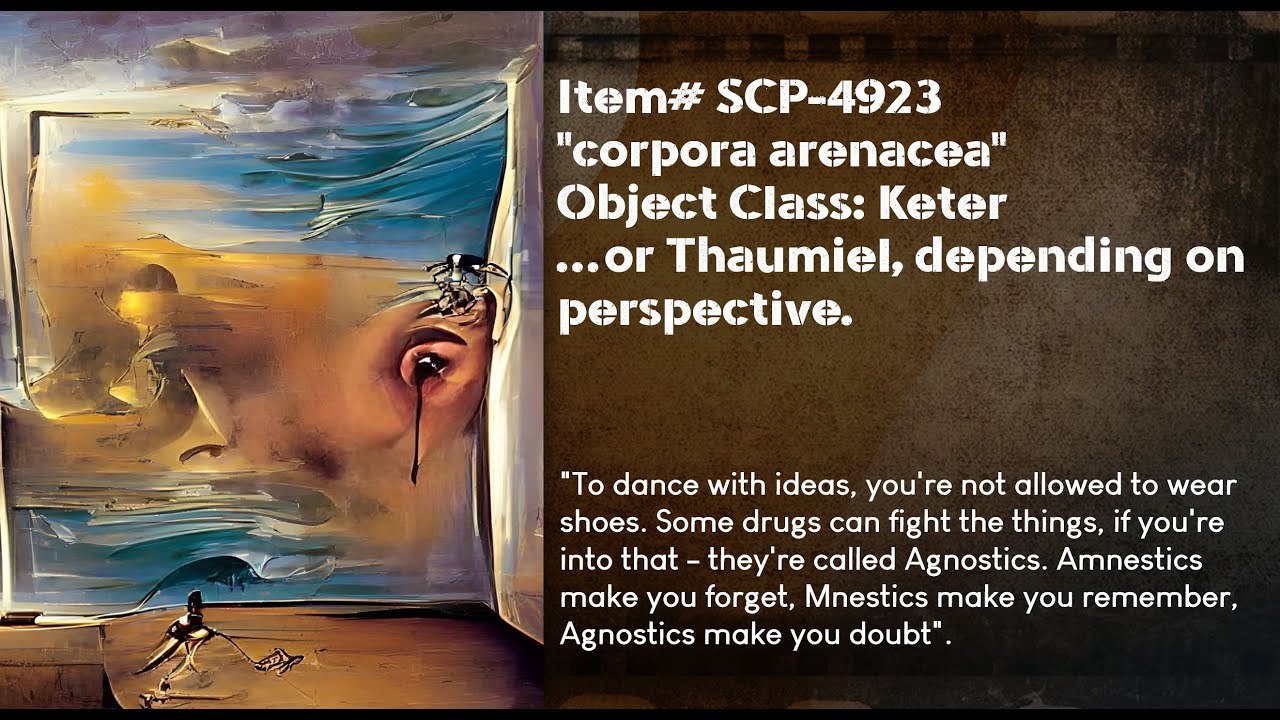Un[REDACTED] SCP-4923 - corpora arenacea - YouTube