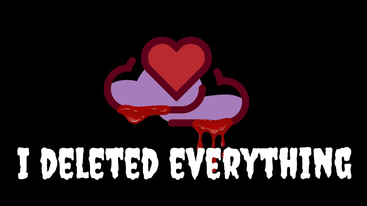 I deleted everything 😨 - YouTube