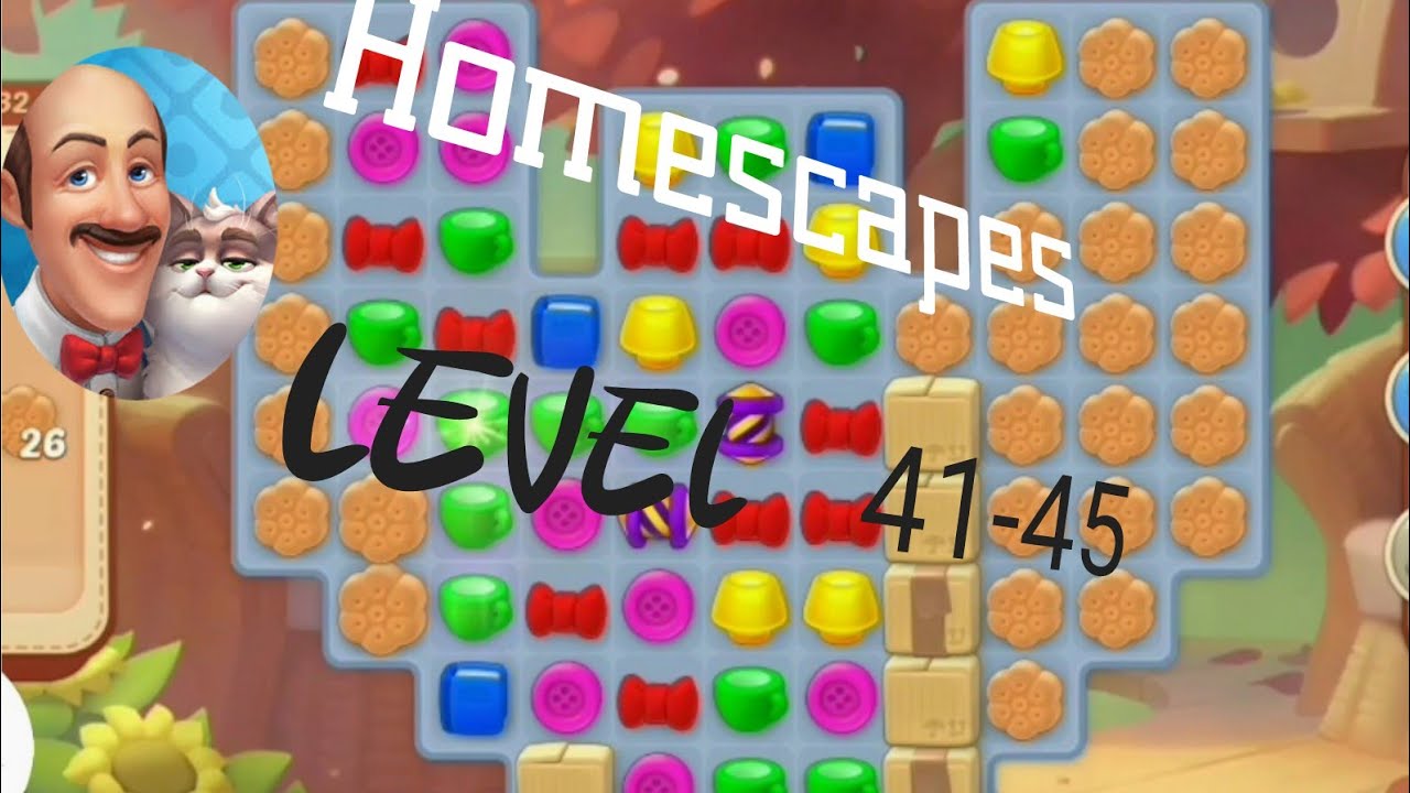 Homescape level 41-45 HD - YouTube