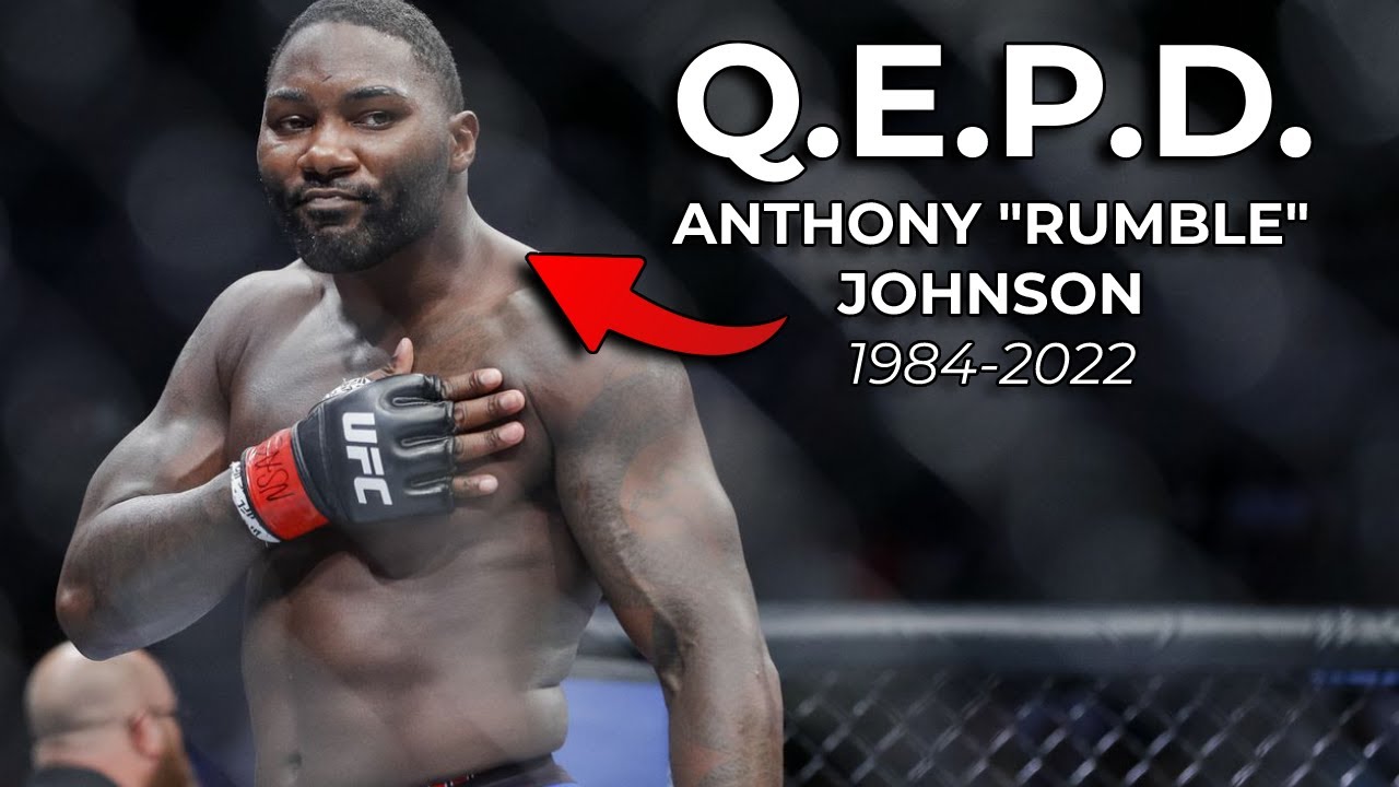 ANTHONY "RUMBLE" JOHNSON FALLECIO a los 38 AÑOS... | PERDIMOS a una ...